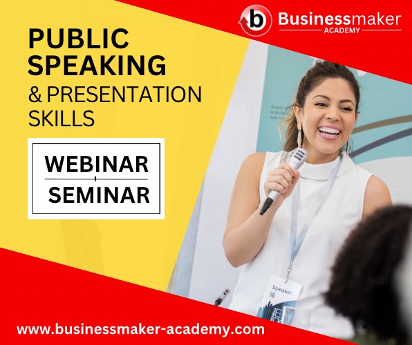 Enroll in Live Seminar: Public Speaking & Presentation Skills by ...