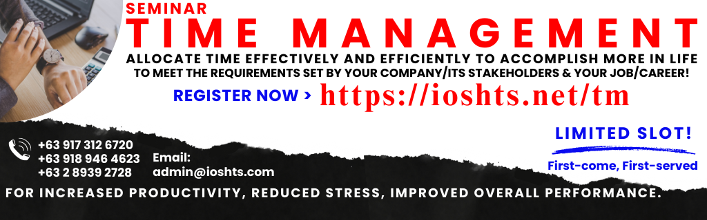 Enroll in Time Management Seminar Online via Zoom with Certificate by ...