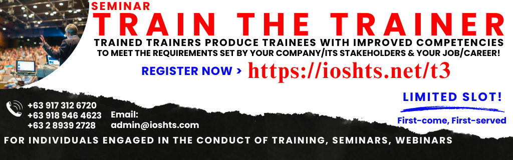 Enroll in Train the Trainer Seminar Online via Zoom for a more ...